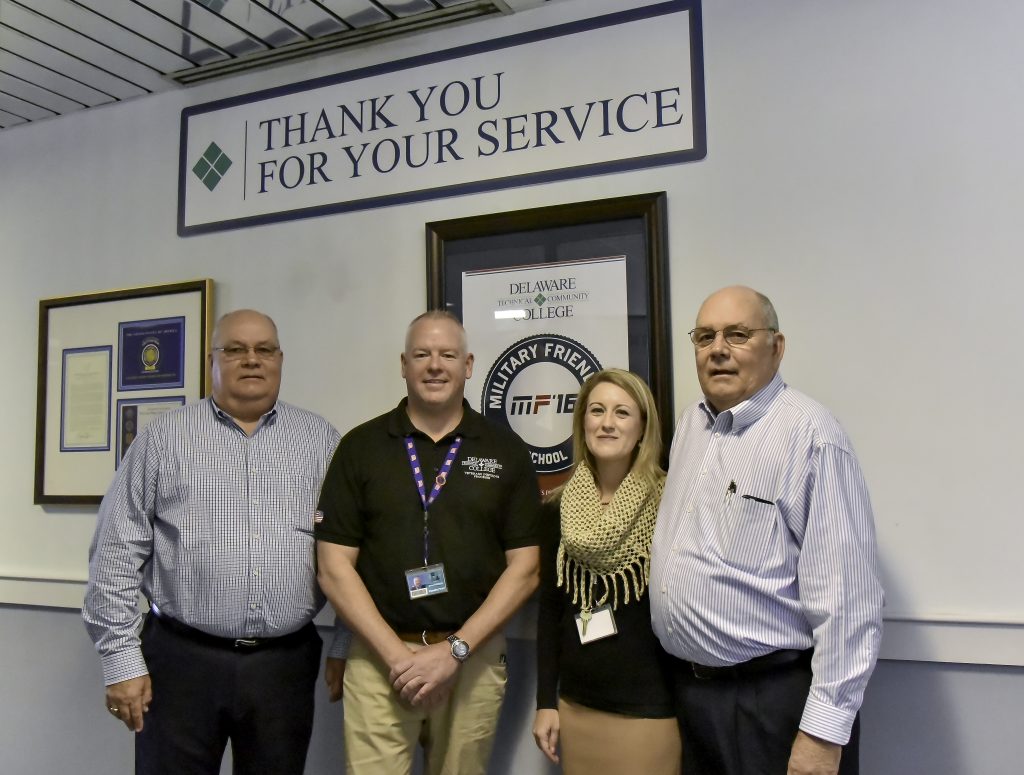 Delaware Tech grads and Vietnam Era Veterans Dan Tidwell and Dave ...