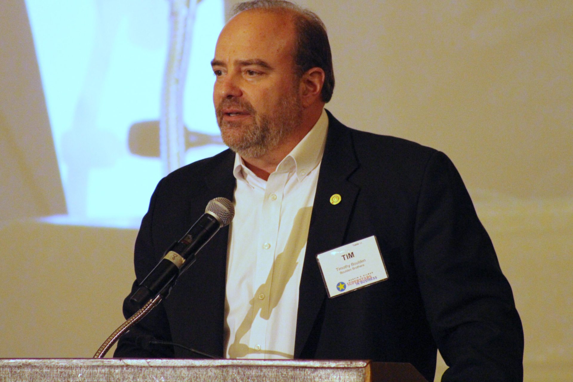 Boulden honored with state chamber’s Gilman Bowl - DBT