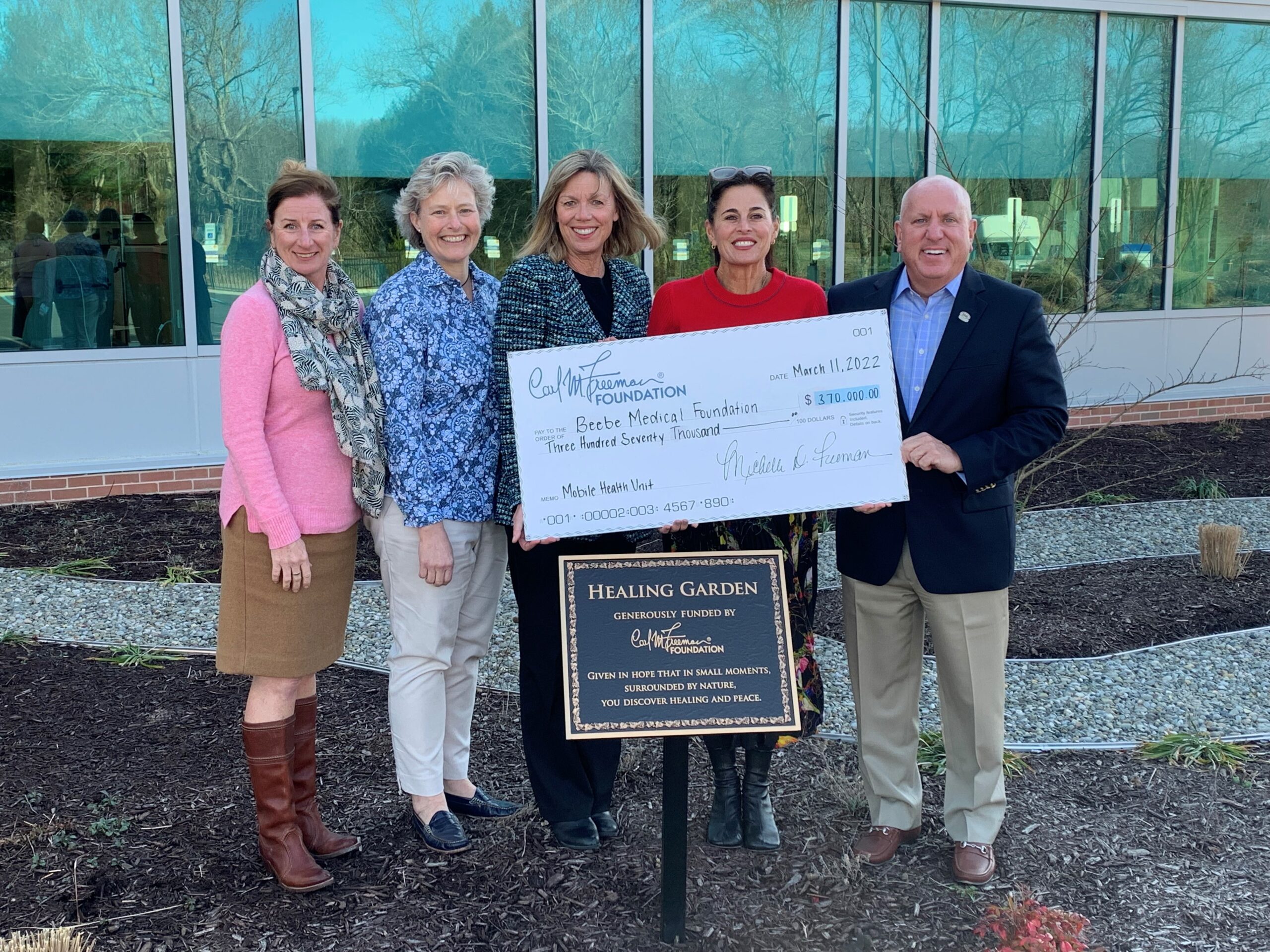 Carl M. Freeman Foundation donates $370K to Beebe Medical Foundation - DBT
