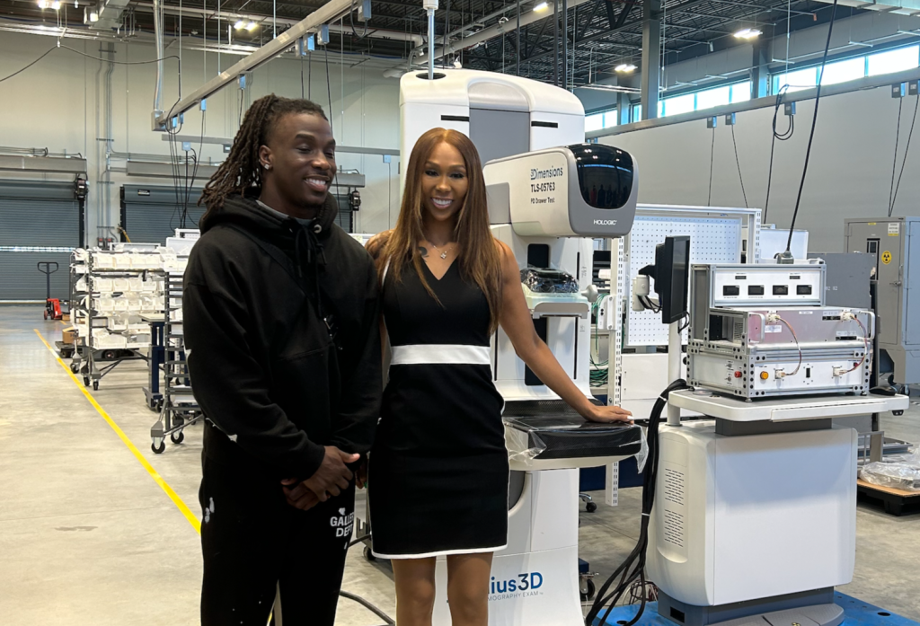 Hologic partners with Eagles for breast cancer awareness