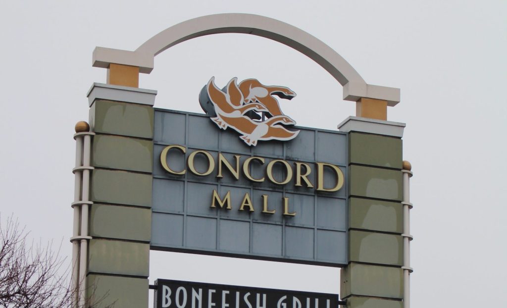 Concord Mall up for sale