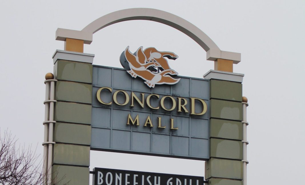Concord Mall up for sale