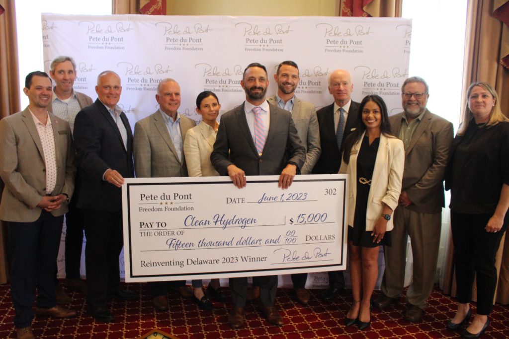 2023 Reinventing Delaware won by Clean Hydrogen