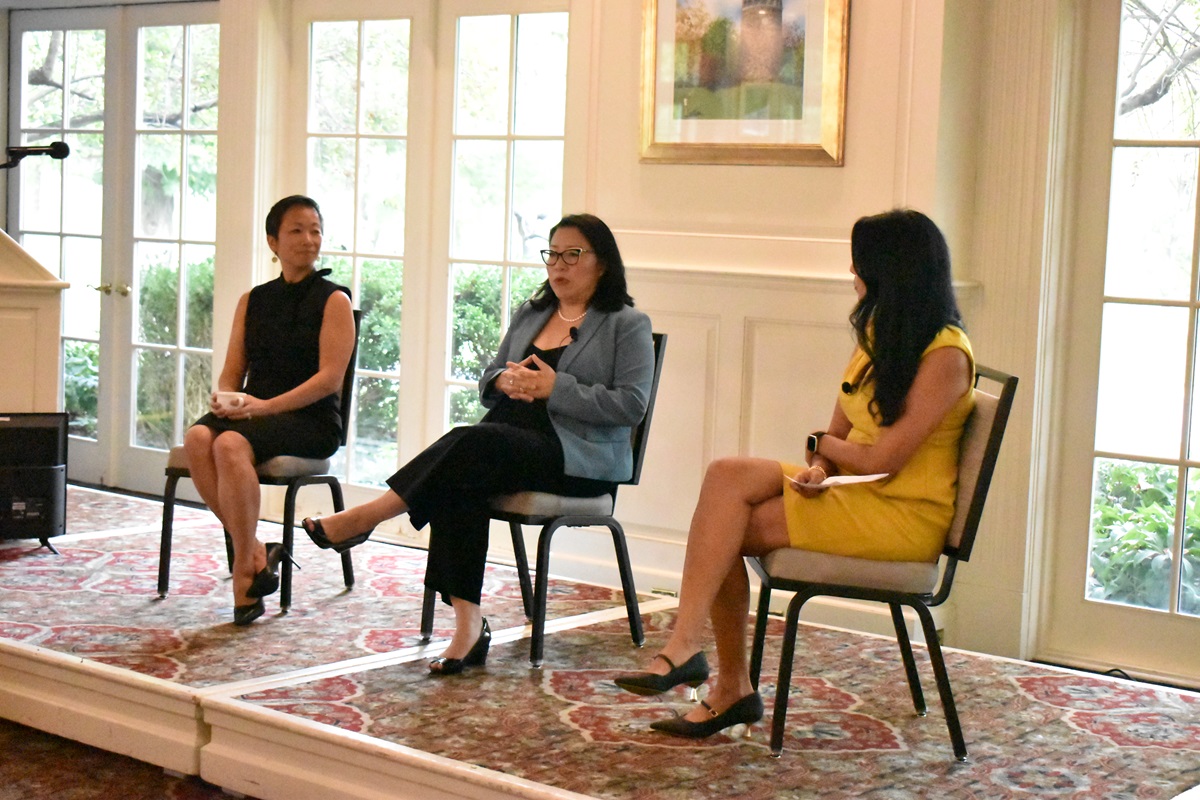 Women hear inspirational speakers during STEM conference