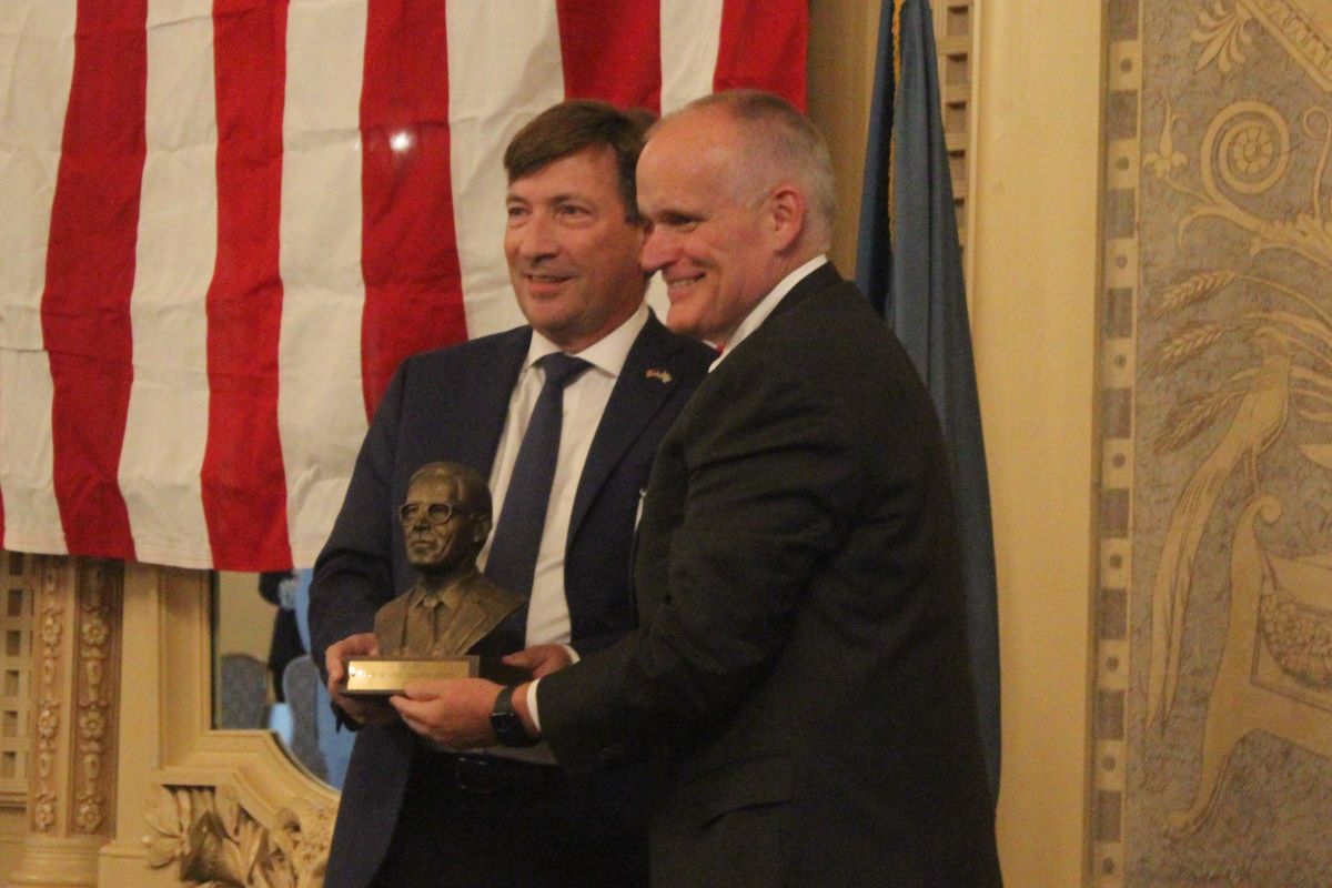 Incyte celebrated at du Pont Freedom Award reception