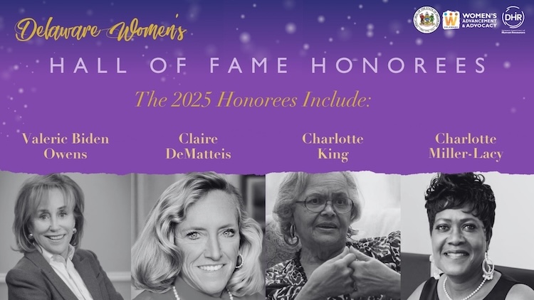 Gov. Meyer announces 2025 Delaware Women’s Hall of Fame honorees
