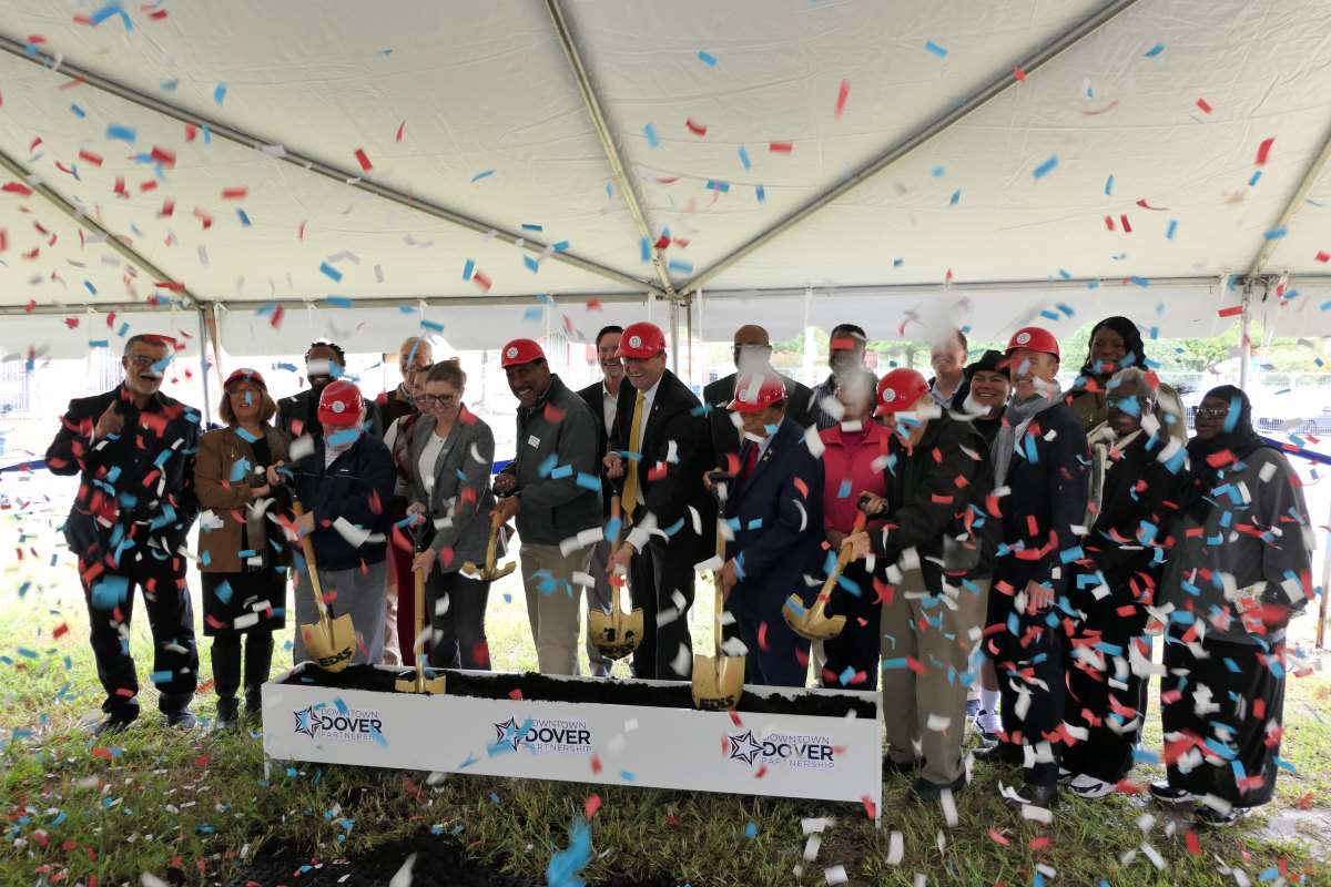Mobility Center breaks ground, kicking off Downtown Dover transformation